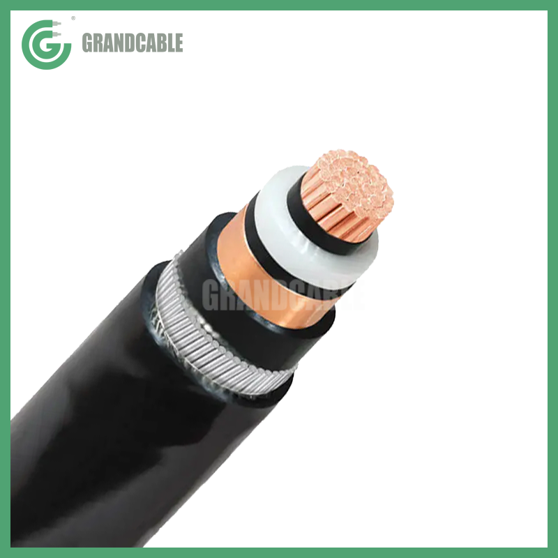 33kV Single Core XLPE Copper Cable 1CX500mm2 - Buy 33KV Cable, XLPE ...
