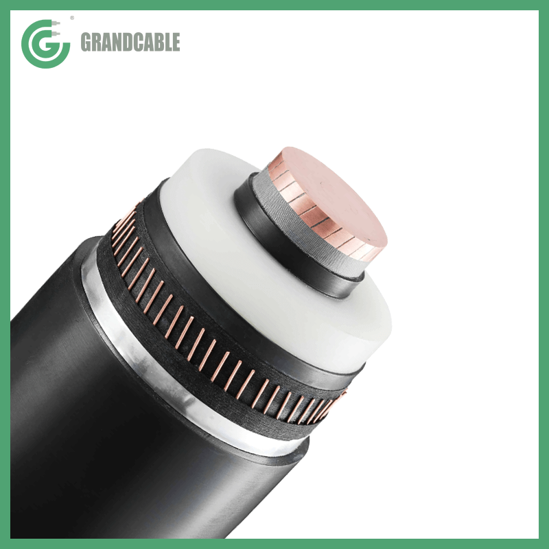 115kV XLPE Cable size 1/0 copper 133% insulation ICEA S-108-720 - Buy ...