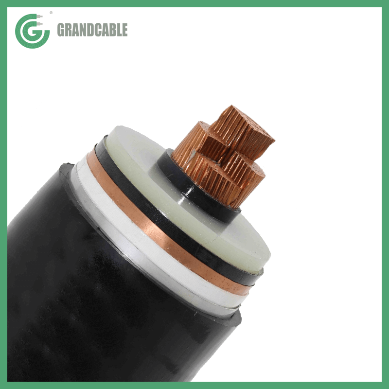 230kV XLPE 2500mm2 Cu glazed+aluminum screen AEIC CS9-12 - Buy 230kV, HV cable, AEIC CS9-12 ...
